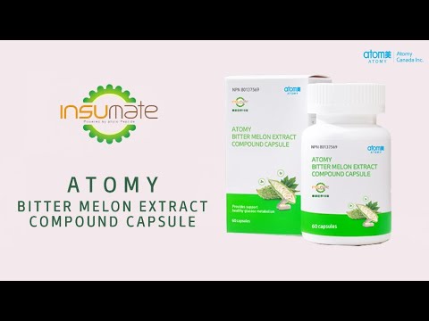 Atomy Bitter Melon Extract Compound Capsule (ENG & CHN) - YouTube