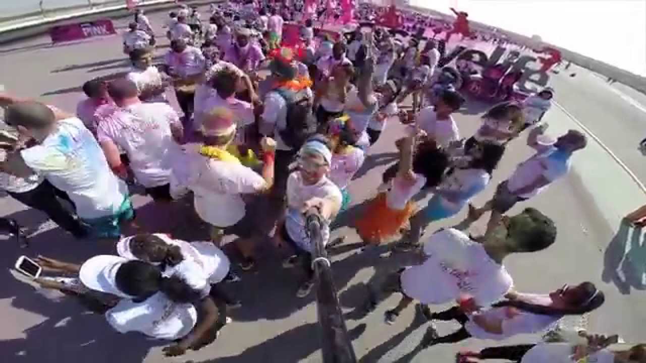 The Color Run Event - Dubai - YouTube