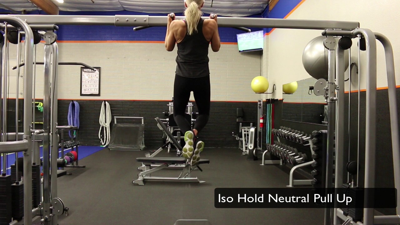 Iso Hold Neutral Pull Up BY TERIFIT - YouTube