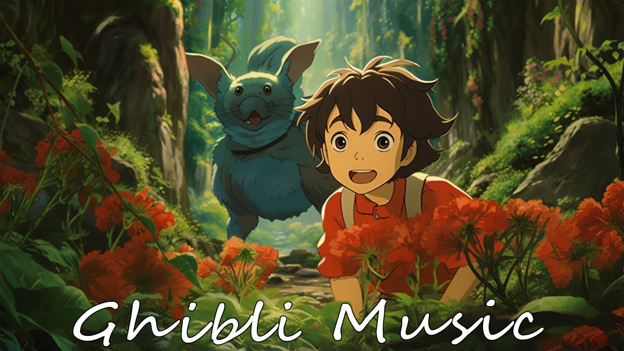 the best Ghibli music 🎶 ~ soul healing music to help you relax, sleep ...