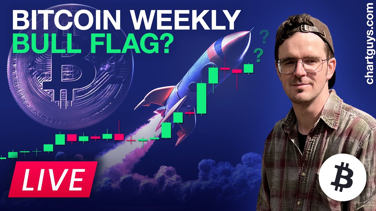 Is Bitcoin A Weekly Bull Flag? - YouTube