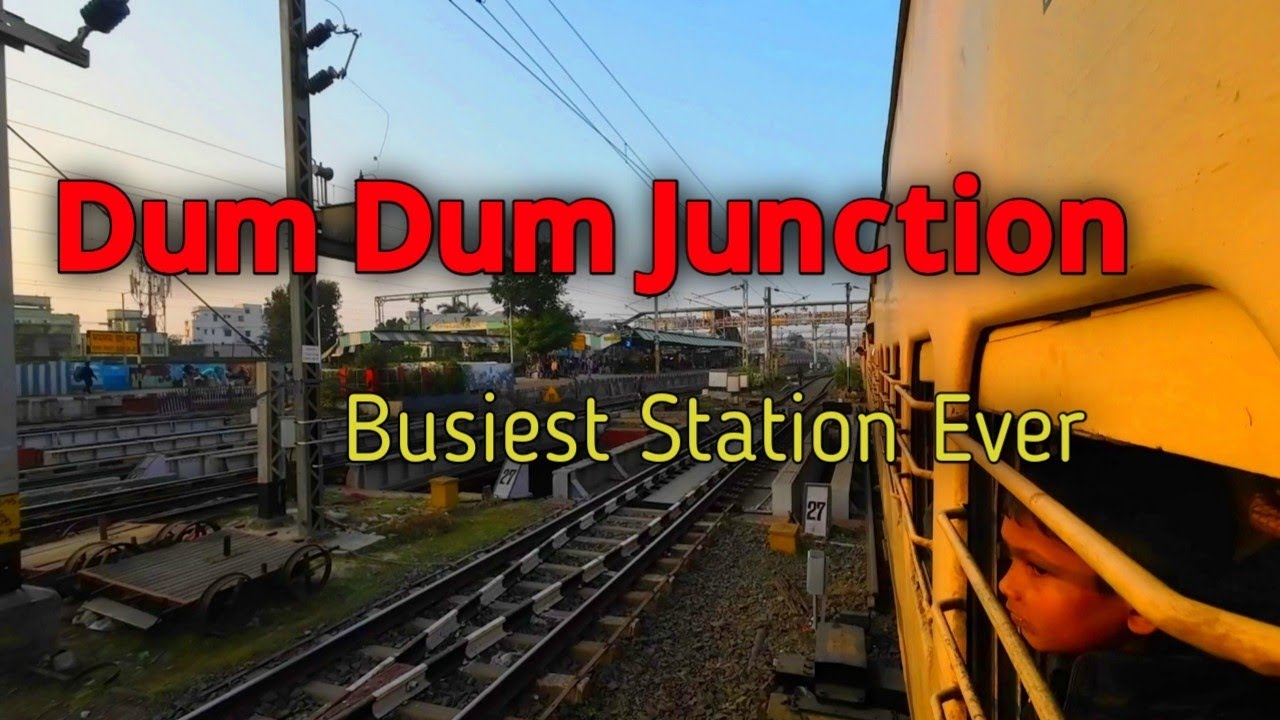 Super Busy Dum Dum JN #dumdumstation #ddj #kolkata #indianrailways # ...