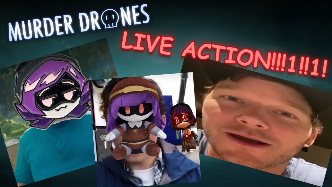 Murder Drones: Live action trailer!!!1!!11!1!1 (featuring JACK BLACK ...
