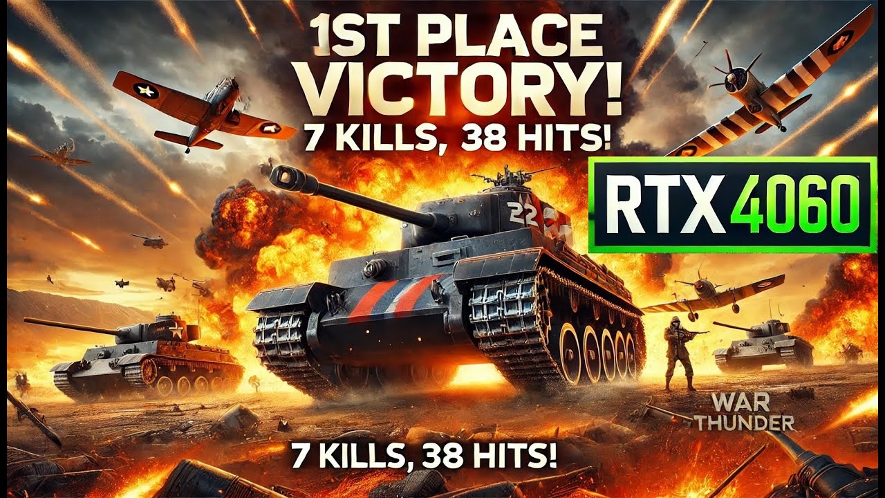 War Thunder | RTX 4060 Infinity 2 | ( 2K Ultra Graphics RTX ON/DLSS ON ) - YouTube