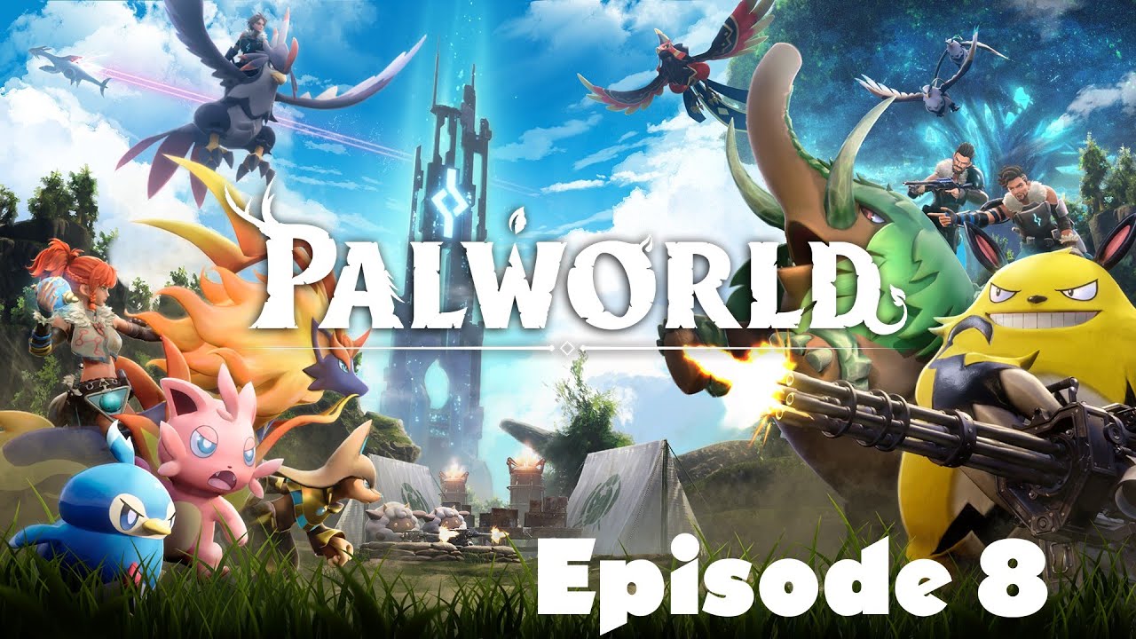 FINALLY! Eikthyrdeer and Malpaca | Palworld Episode 8 | blind ...