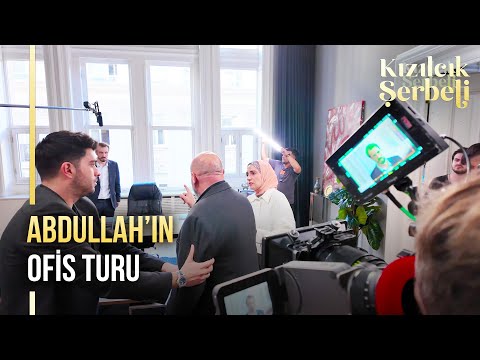 📍Abdullah'ın Ofisi'nde kısa bir tur yapalım, bakalım neler olmuş? 👀 #KızılcıkŞerbeti