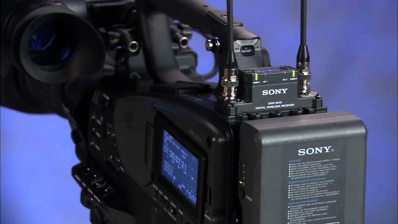 Sony DWX Digital Wireless Microphone System - YouTube