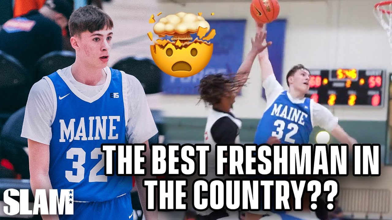 BEST FRESHMAN IN THE COUNTRY⁉️ Maine's Cooper Flagg is DIFFERENT 🤯🔥 ...