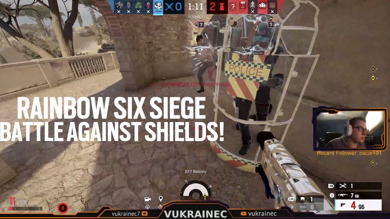 Battle Against Shields! - Tom Clancy's Rainbow Six Siege - YouTube