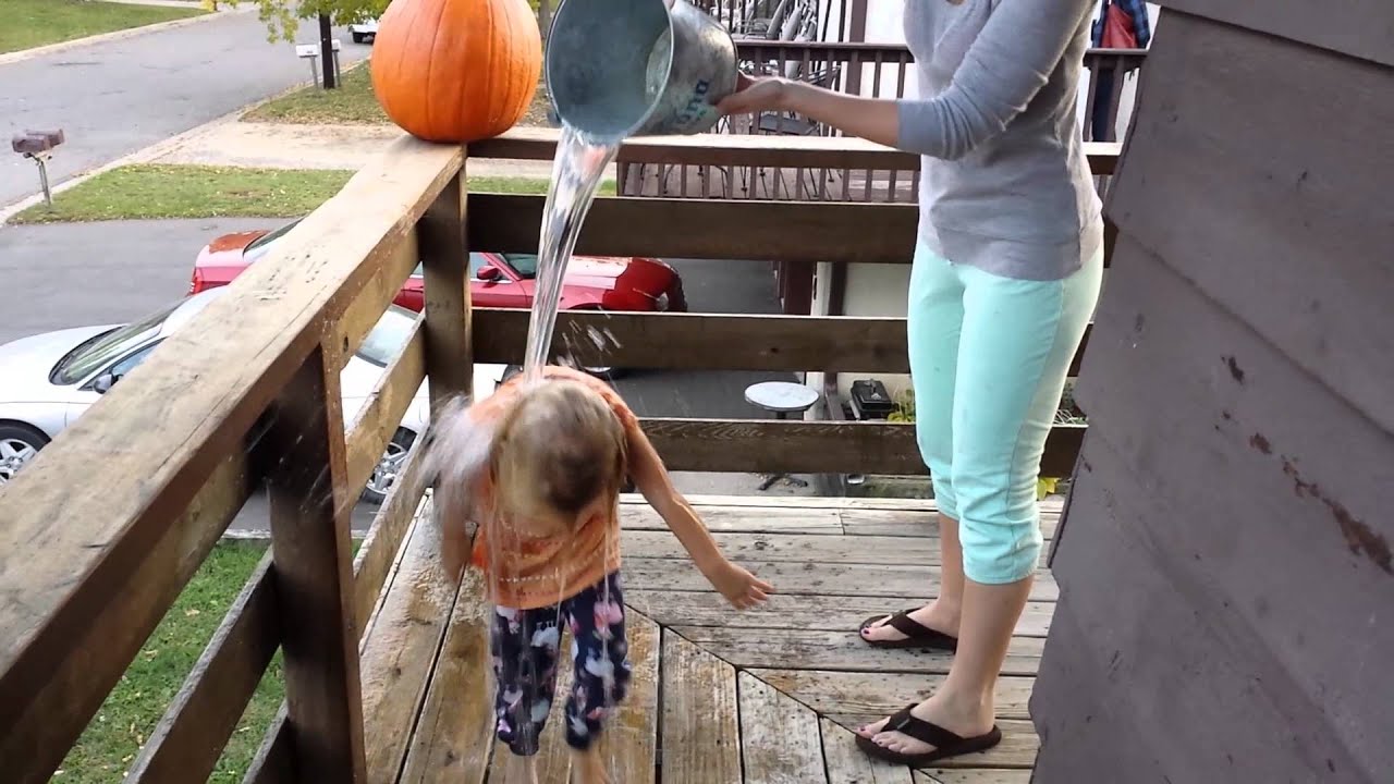 Addie Mae's ALS Ice bucket challenge - YouTube