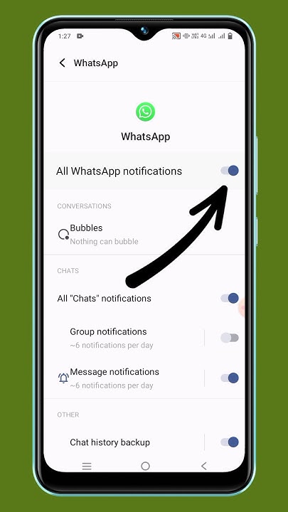 Whatsapp Ka Notification Kaise Off Kare | How To Turn Off Whatsapp ...