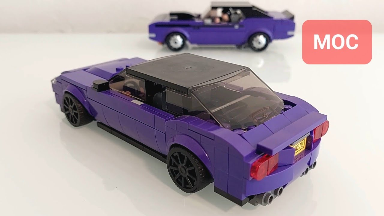 Lego Penguin Maserati MOC from the Batman comparison vs Lego 76904 ...