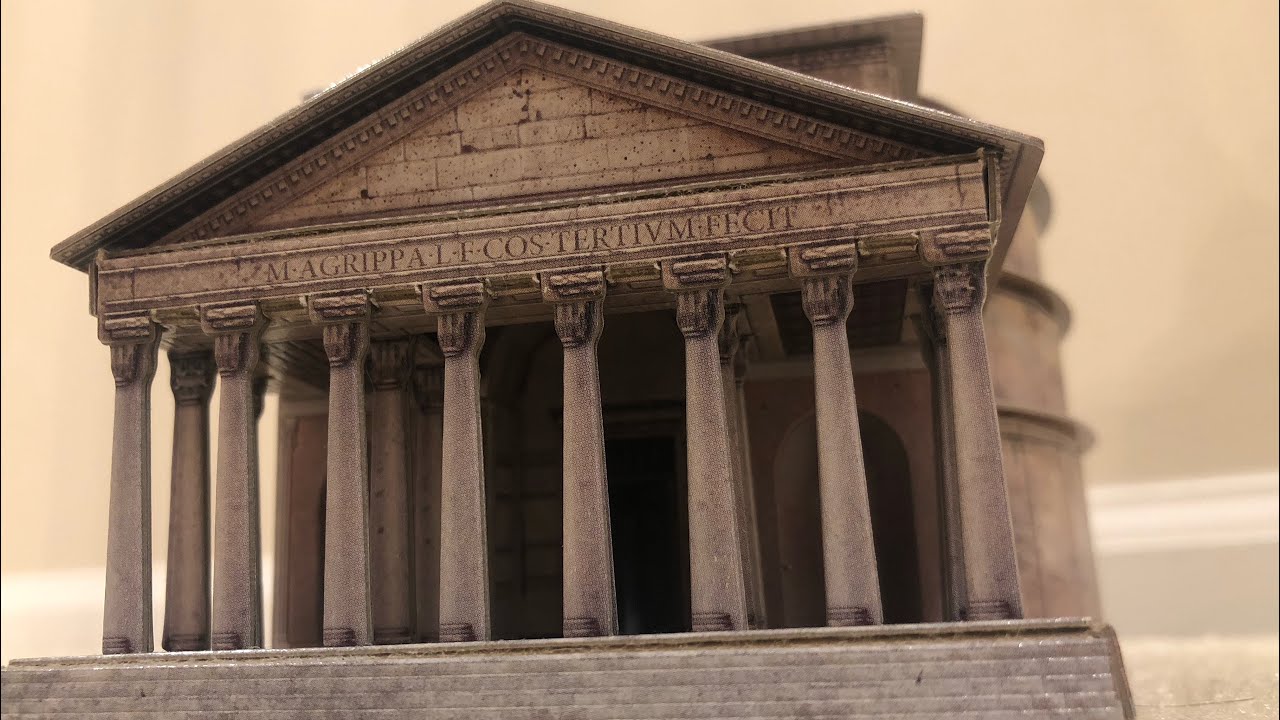 Pantheon 3D Puzzle!!! - YouTube