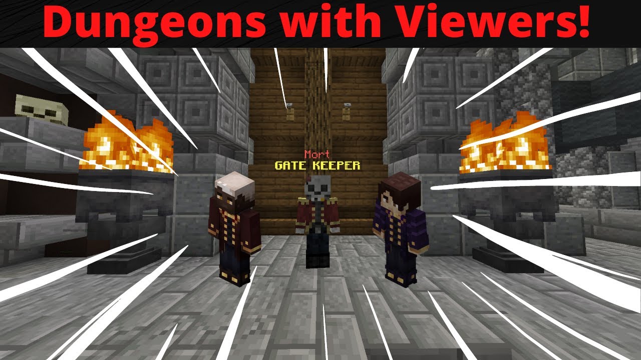 Dungeons with Viewers! | Hypixel Skyblock - YouTube