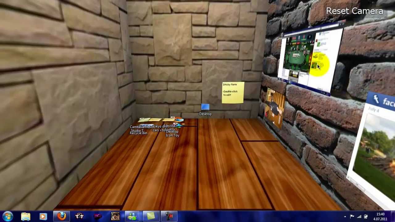 My Desktop - Bump Top desktop toy - YouTube