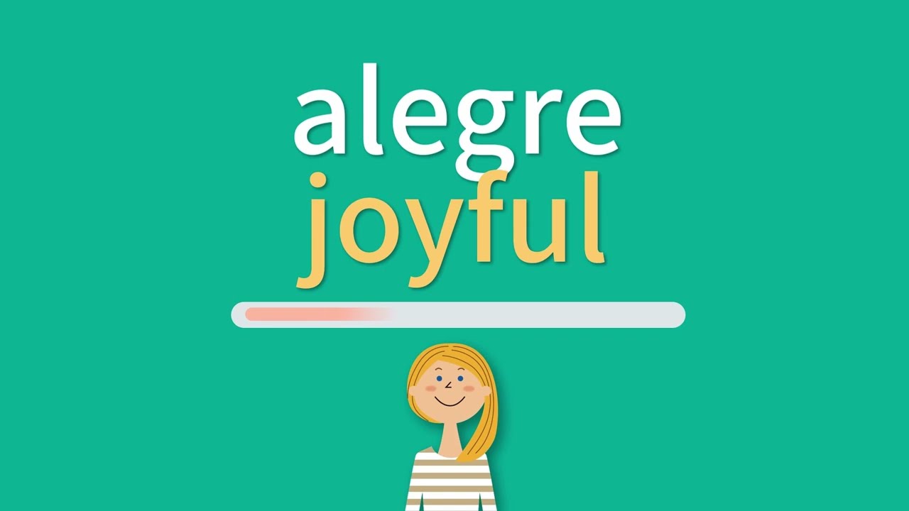 ¿Cómo lo dices alegre en inglés? - YouTube