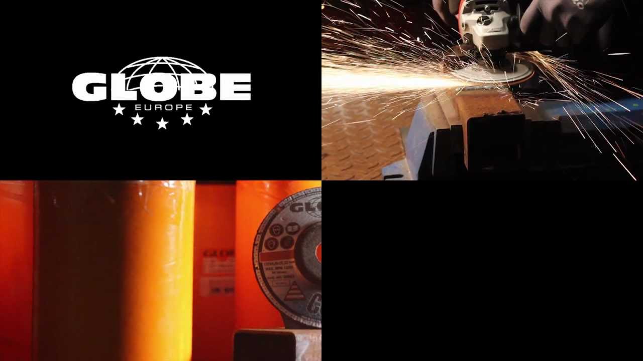 Globe Abrasives CONE Grinding Wheel - YouTube