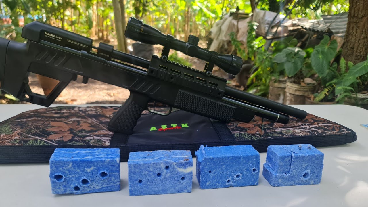 POTENCIA DEL RIFLE BEEMAN UNADER LEVER 5.5 PCP. - YouTube