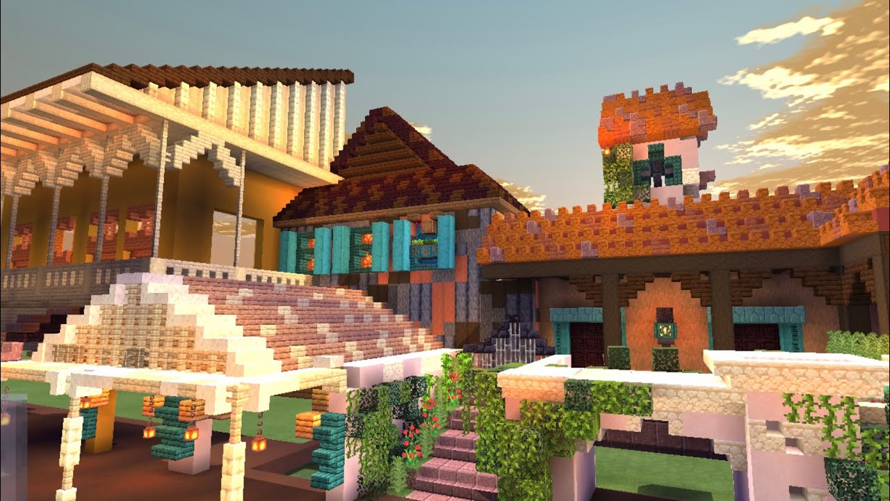 DISNEYLAND IN MINECRAFT ADVENTURELAND TOUR ALSO DISNEYLAND BIRTHDAY ...
