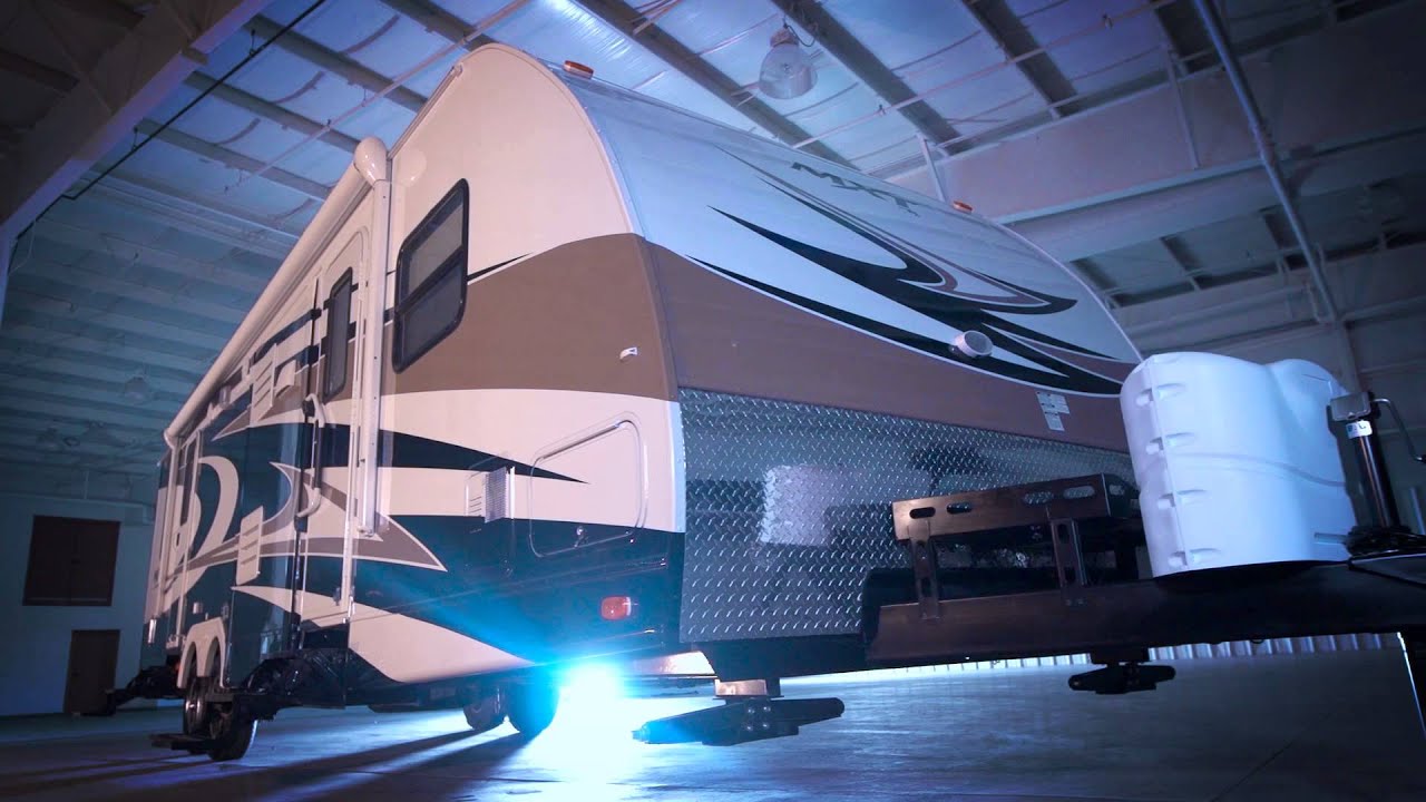 2013 KZ RV MXT Travel Trailer Toy Hauler - YouTube