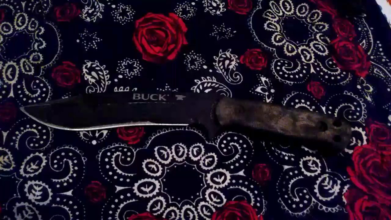 Buck reaper 620 fixed blade knife. - YouTube