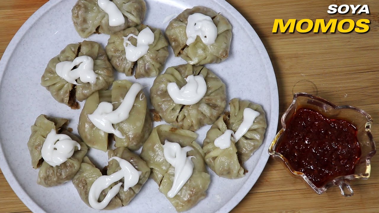 Veg Soya Momos Recipe At Home Without Streamer | Rashi Rasoi - YouTube