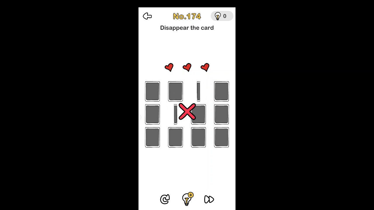 Disappear the card Brain Out Level 174 - YouTube