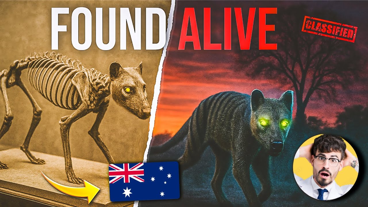 7 TERRIFYING Extinct Animals Found ALIVE in Australia - YouTube