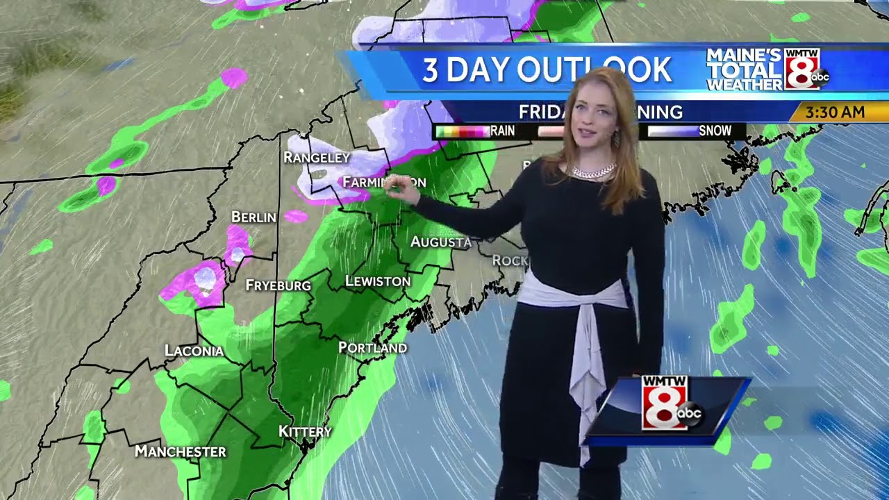 Seasonable day Thursday with some rain and snow showers early Friday ...