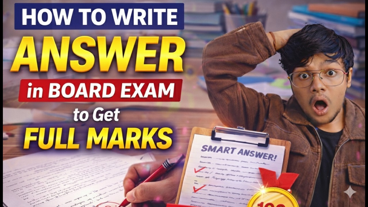 How to Write Perfect Answers in ICSE Class 10 Exams | 95% Answer ...