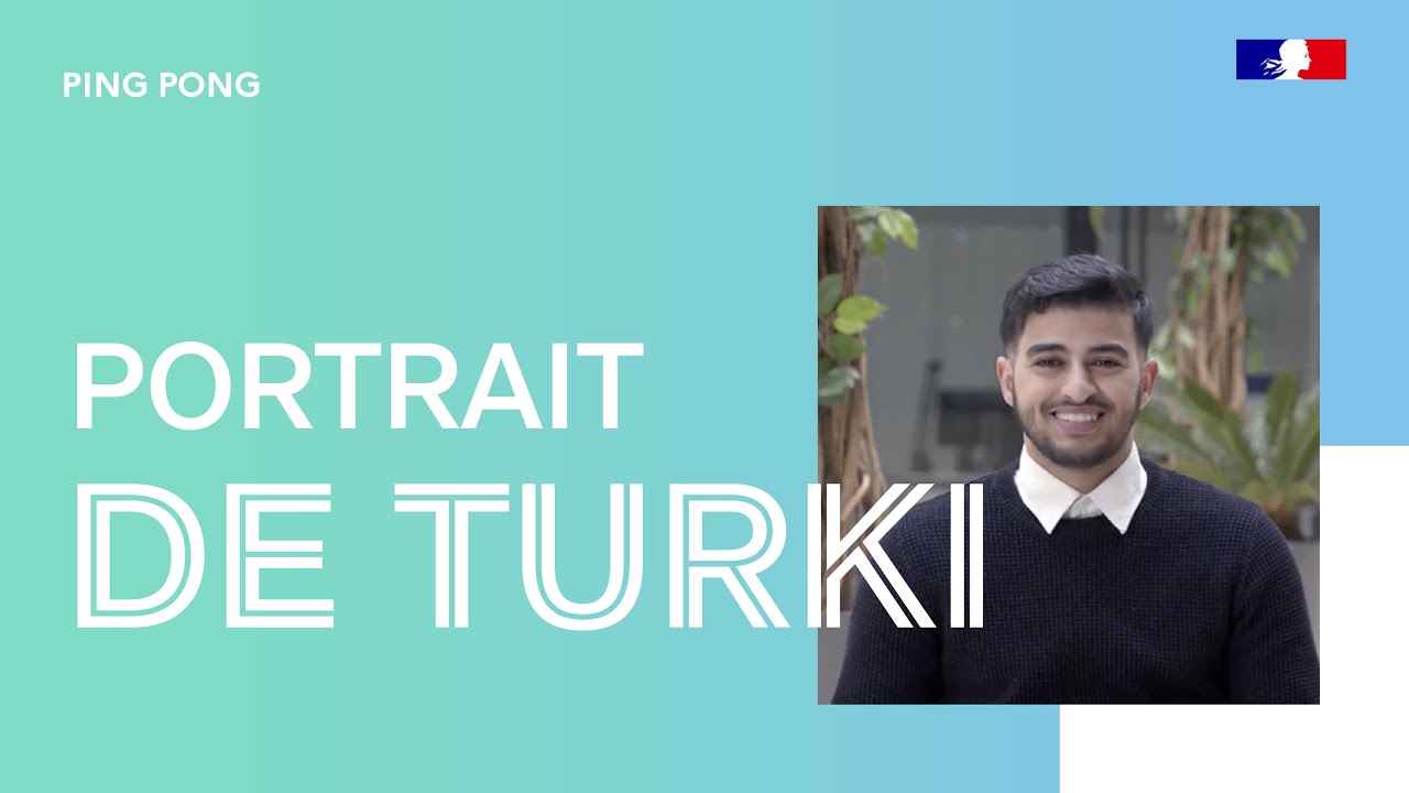 Portrait de Turki Ayed, étudiant en distribution alimentaire - YouTube