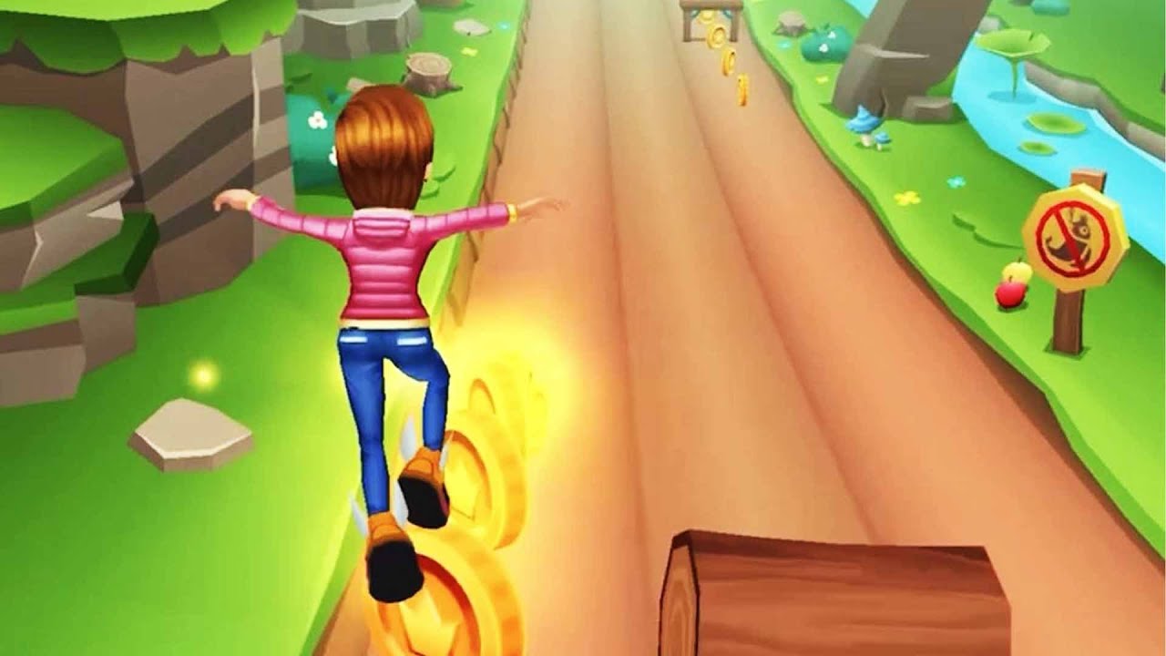 Subway Princess Runner Video Game - Running Barbie Games Doll #36 - YouTube