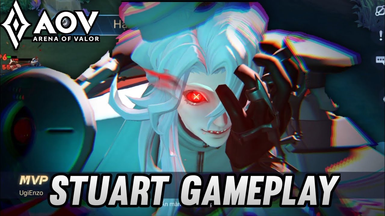 JOKER REVAMP GAMEPLAY | NEW HERO STUART - ARENA OF VALOR - YouTube