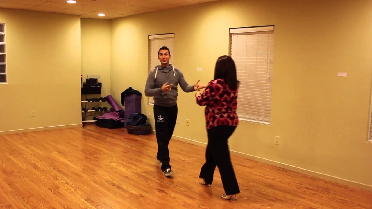 Salsa Dance Practicar Workshop Men & Women Turns - YouTube