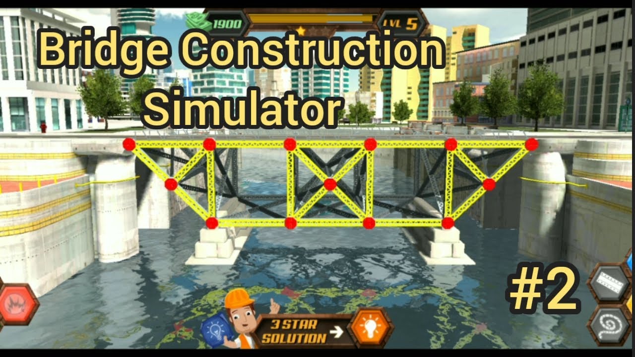 Bridge Construction Simulator # 2 | Bridge 🌉 wala Games | Balaji Gamer ...