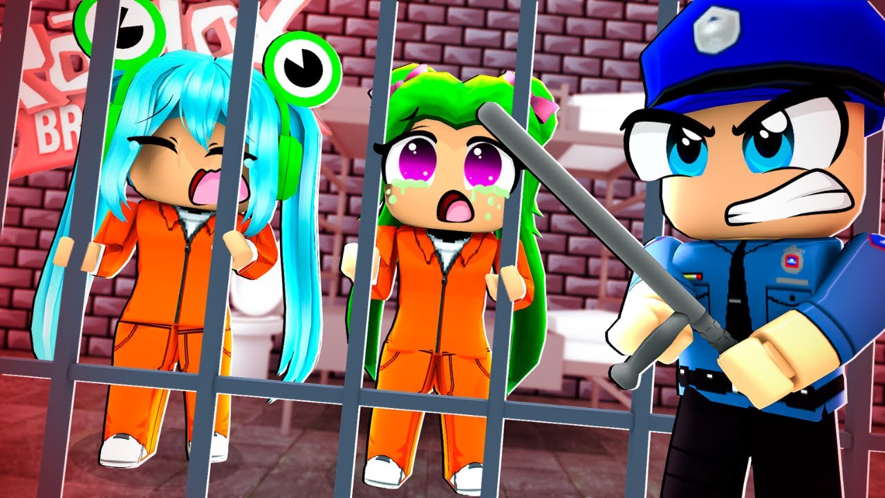 😨ESTE ES EL PEOR GUARDIA DE LA NUEVA PRISIÓN DE BROOKHAVEN - ROBLOX😨 ...