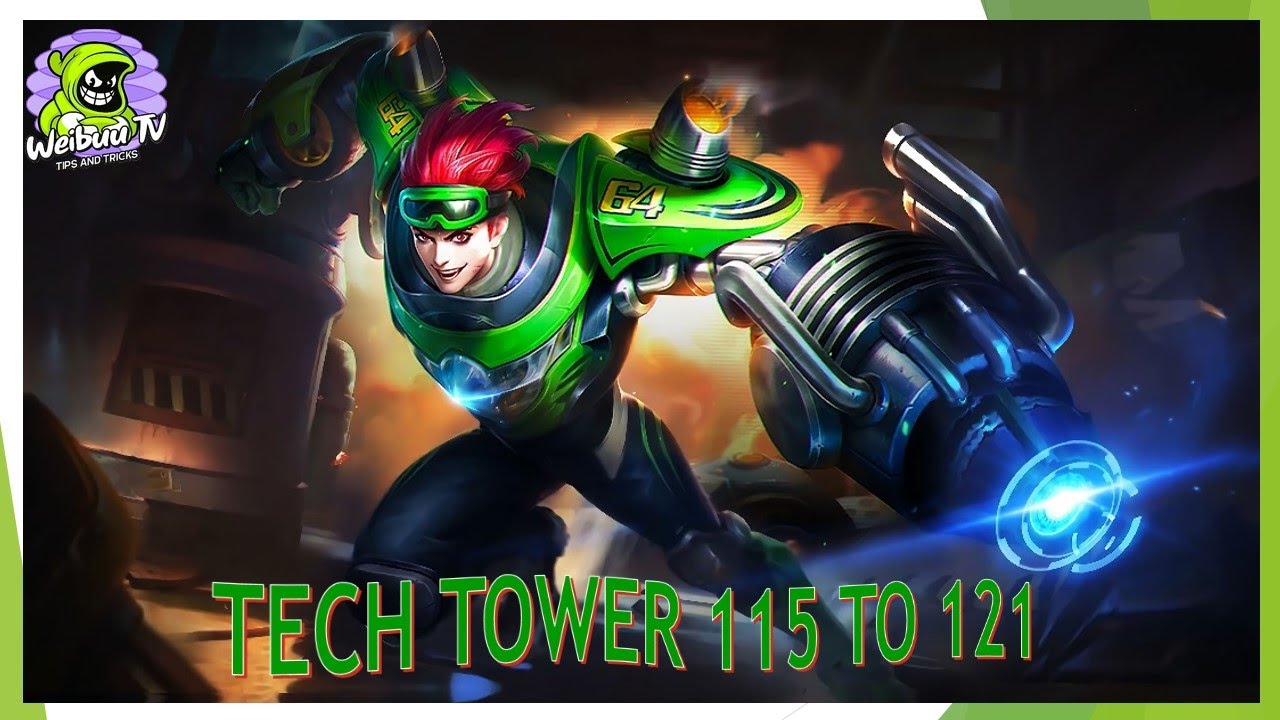 TECH TOWER LEVEL 115 to 121 (MOBILE LEGENDS ADVENTURE) - YouTube