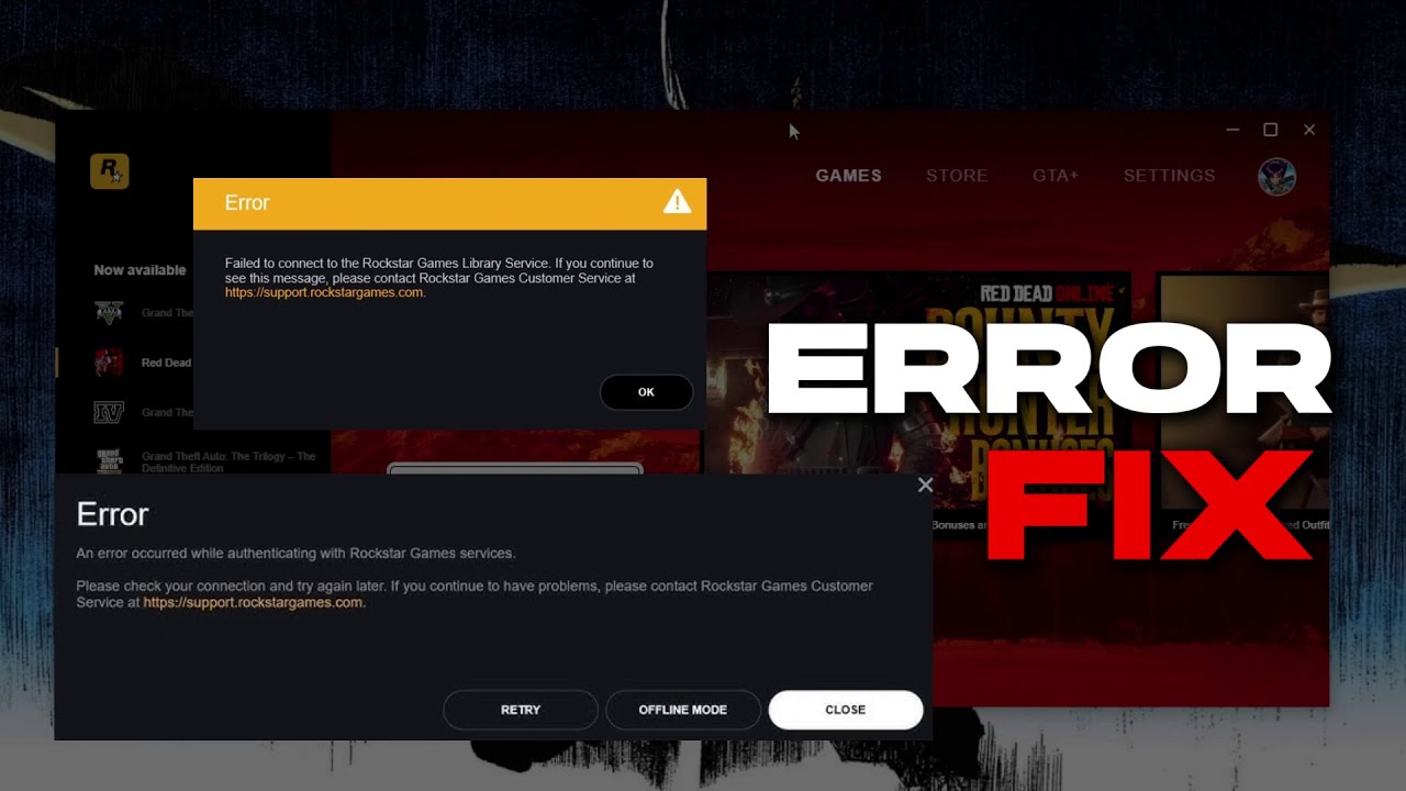 How to Fix Rockstar Games Launcher Errors and Not Opening/Working ...