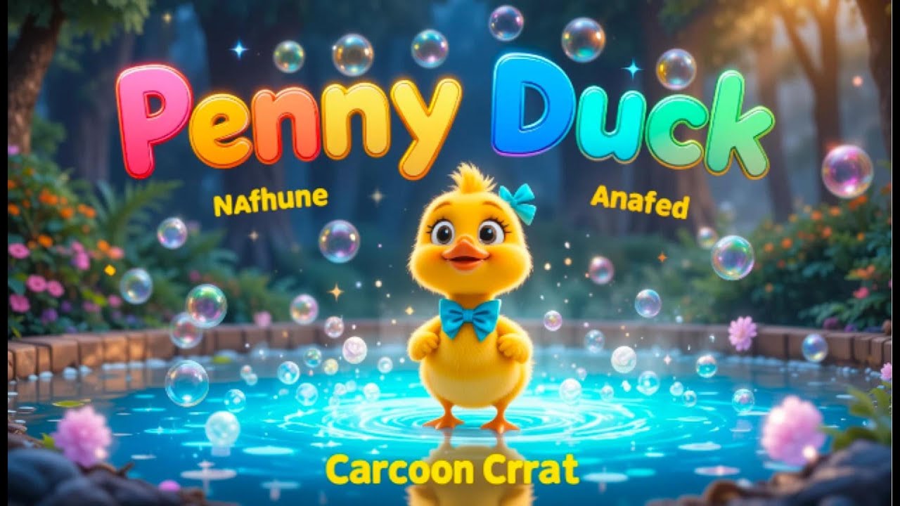 🌈 Penny Duck and the Rainbow Bubbles | Magical Duck Story for Kids ...