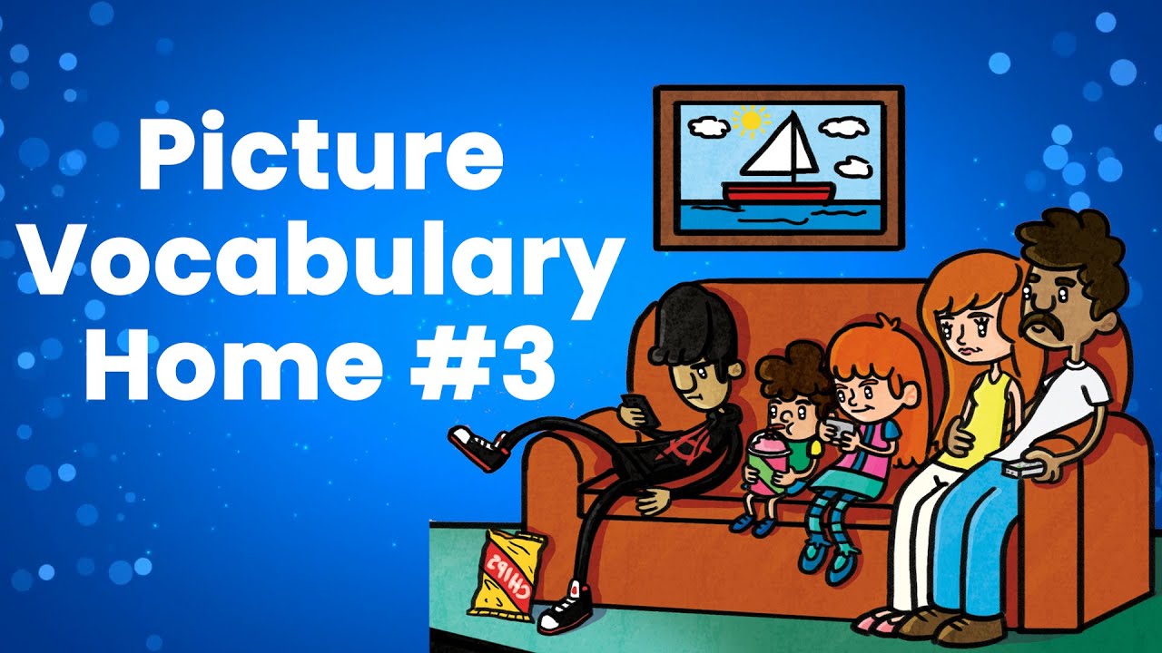 Picture Vocabulary | Home #3 | ESL Kids | Bilingual Picture Dictionary ...
