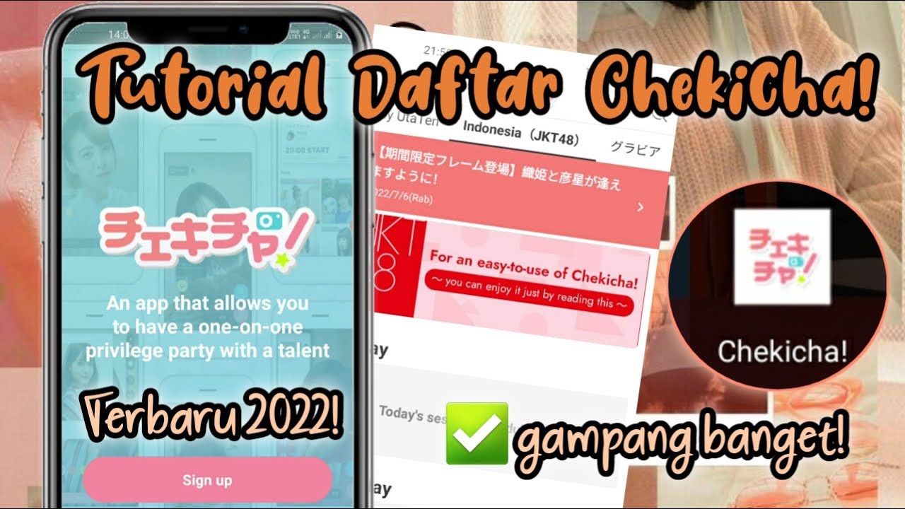 Cara Daftar Aplikasi Chekicha! Terbaru 2022 - YouTube