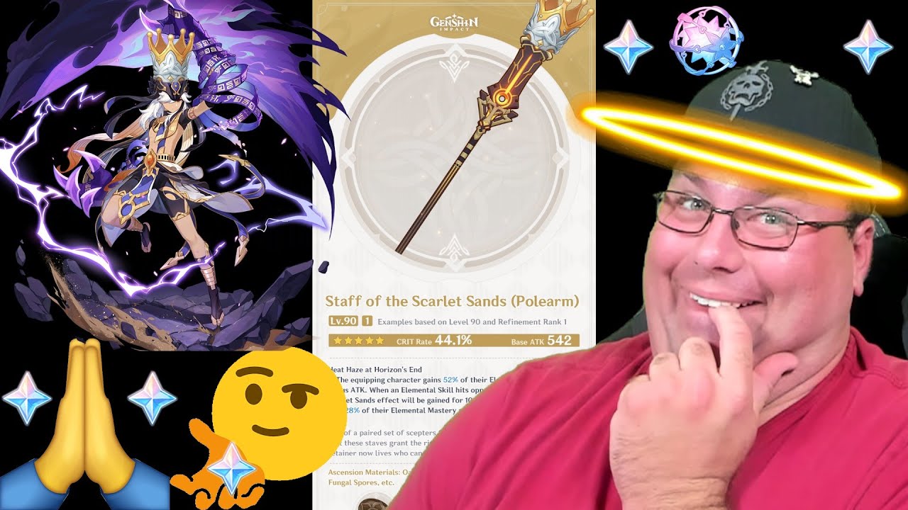 Cyno Weapon Is Completely Broken! The Staff Of The Scarlet Sands! One ...