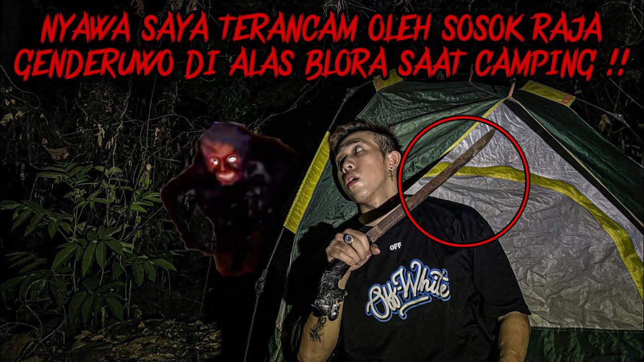 NYAWA SAYA TERANCAM !! SOLO CAMPING HORROR DI WILAYAH KEKUASAAN RAJA ...