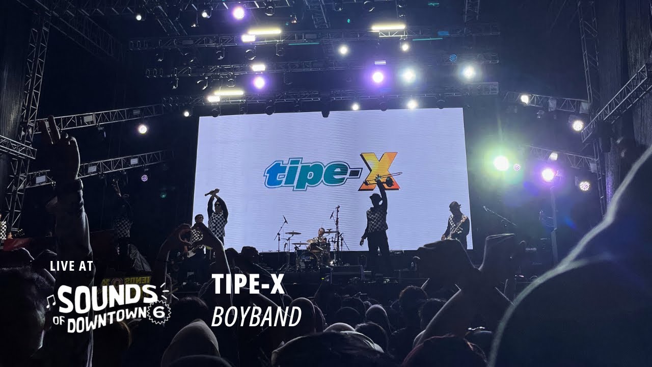 Tipe X - Boyband Live at Sounds of Downtown (SOD) Vol. 6 Surabaya 2024 ...