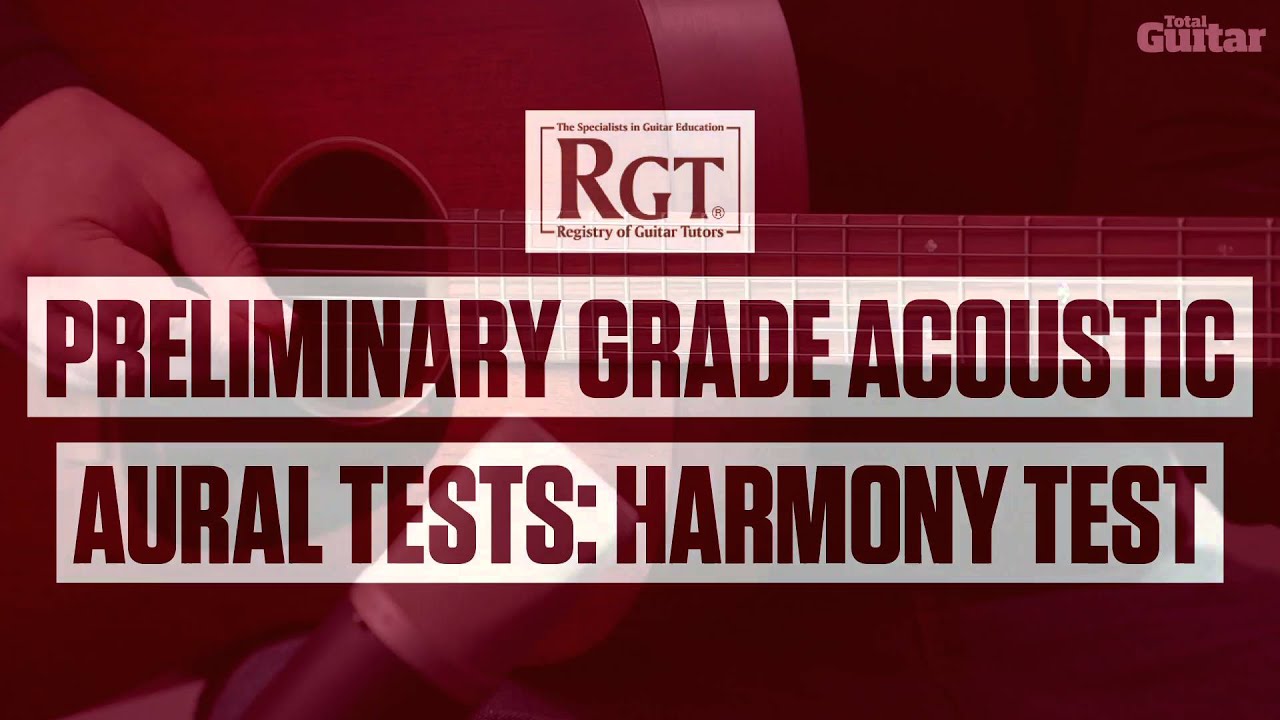 Guitar Lesson: RGT Preliminary Grade Acoustic Guitar part 3 - YouTube