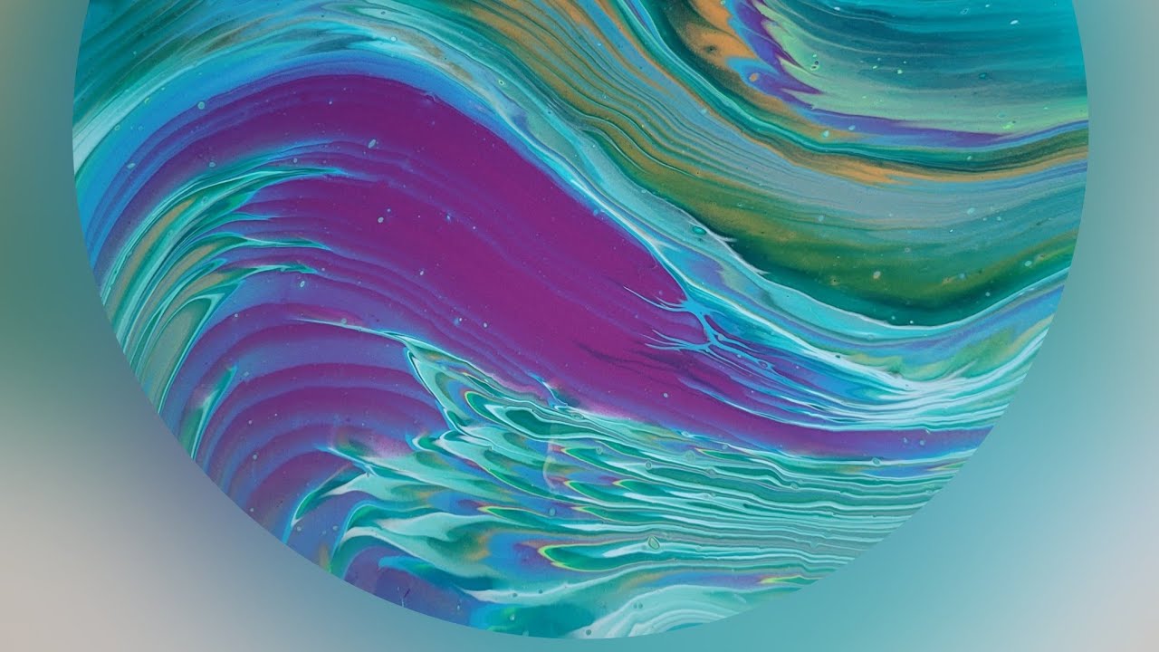 (326) ACRYLIC POURING - Straight Pour using ColourArte PRIZM POUR ...