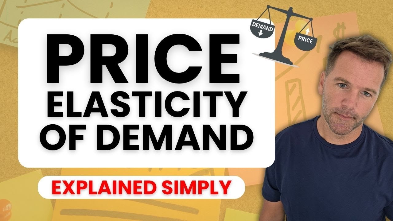 Price Elasticity of Demand - Explained Simply - YouTube
