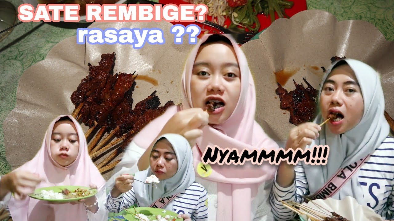 KULINER SATE REMBIGE KHAS LOMBOK ! DAHSYATT !!! - YouTube