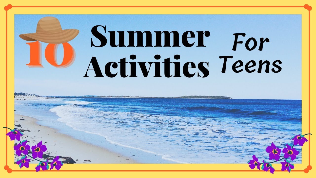 Summer Vacation For Catholic Teens || Activities and Ideas - YouTube