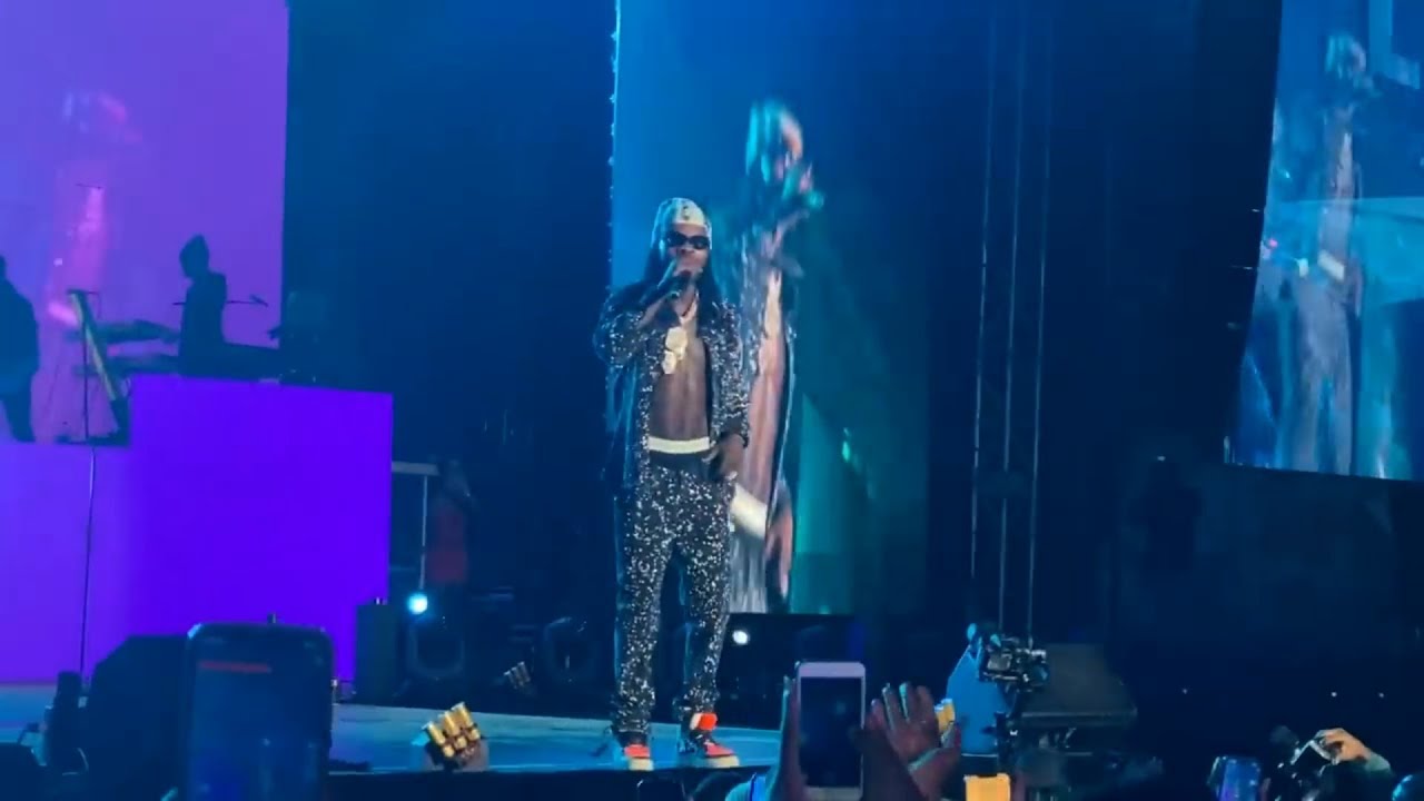 NAIRA MARLEY STEALS THE SHOW AT WIZKID CONCERT WITH DAZZLING ...